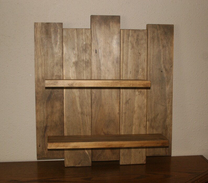 Rustic Wood Wall Shelf Reclaimed Wood Shelf Distressed - Etsy