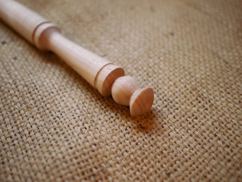 Scottish Spurtle Cherry Wood Woodturned - Etsy