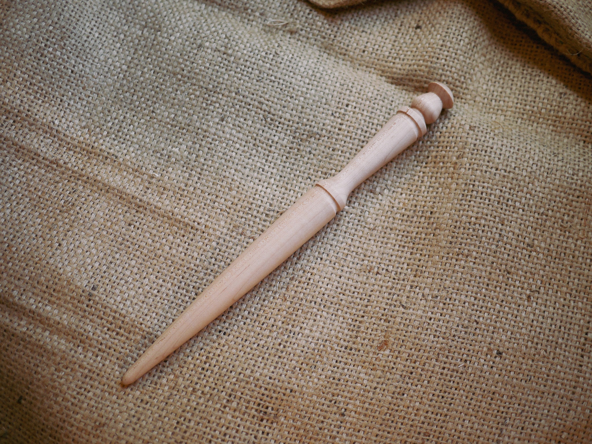 Scottish Spurtle Cherry Wood Woodturned - Etsy