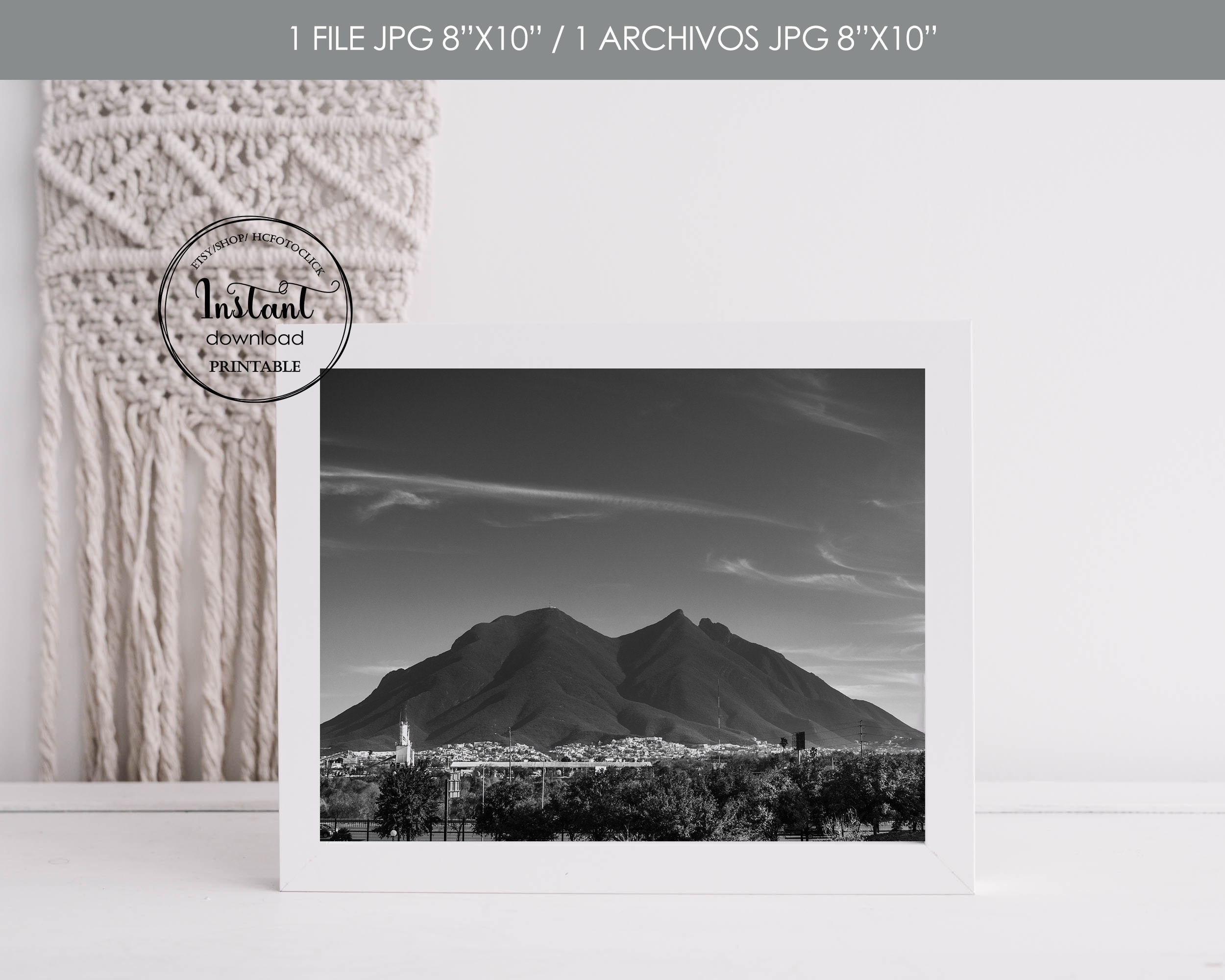 Monterrey Cerro De La Silla Nuevo Leon Mexico. 1 X - Etsy