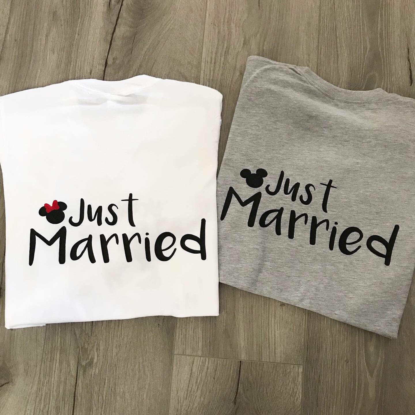 Just Married Disney Shirts for Couples Happily Ever After | Etsy