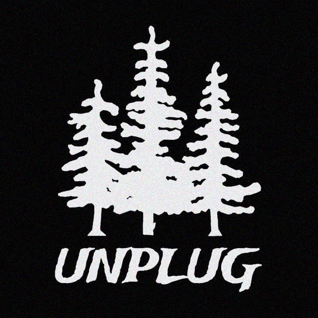 Outdoor Lover Decal - Unplug Car Window Laptop Sticker - Etsy