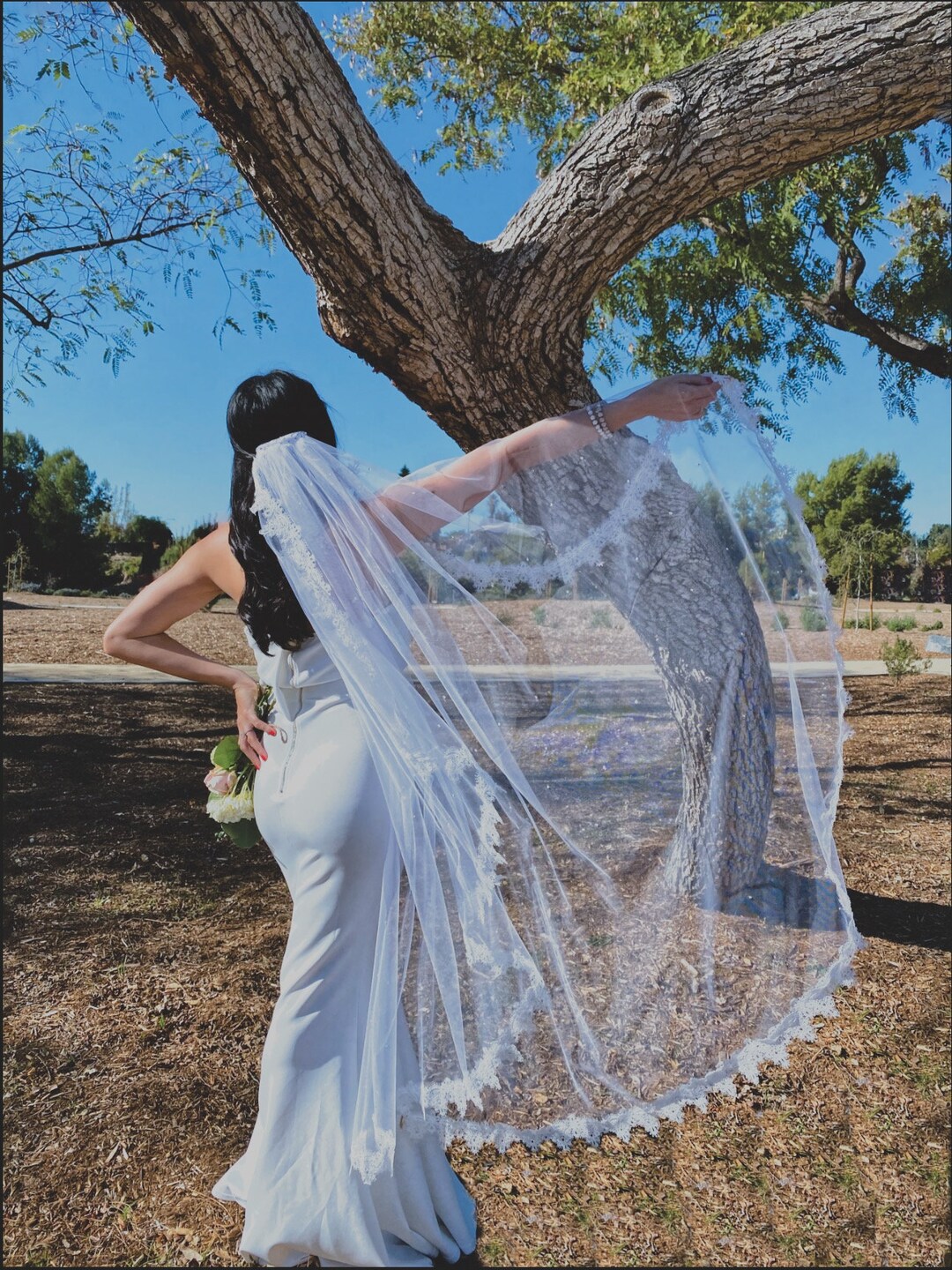 Enchanted Princess Lace Wedding Veil - Etsy