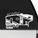 5th Wheel Camper, Camper Decal, RV Decal, Car Window Decal, RV Decor ...