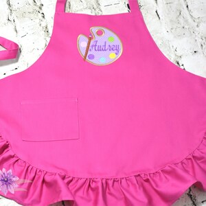 Kids Art Apron, Kids Art Smock, Personalized Art Smock, Personalized ...