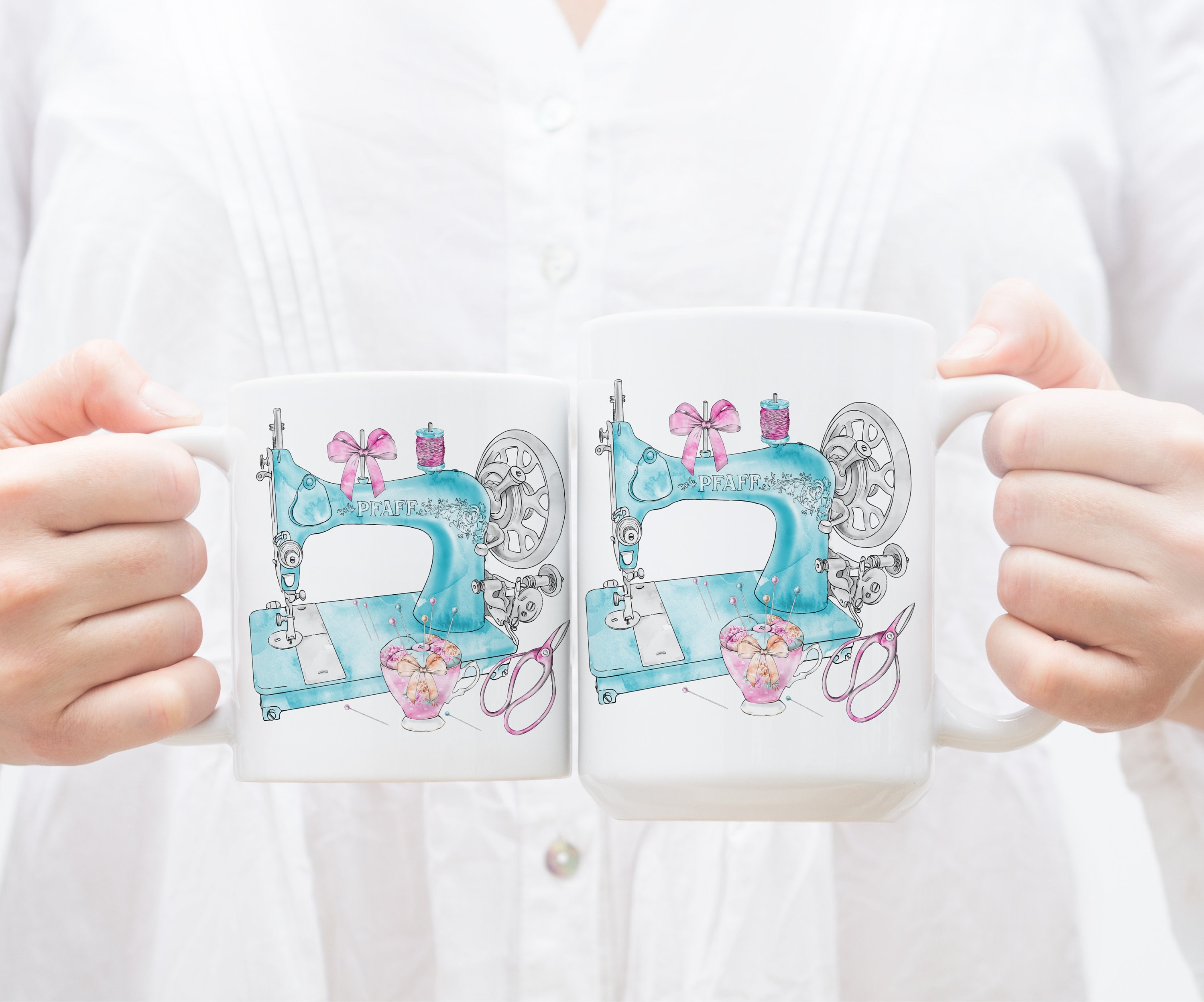 Sewing Coffee Mug Quilters Mug Sewing Gift for Seamstress | Etsy