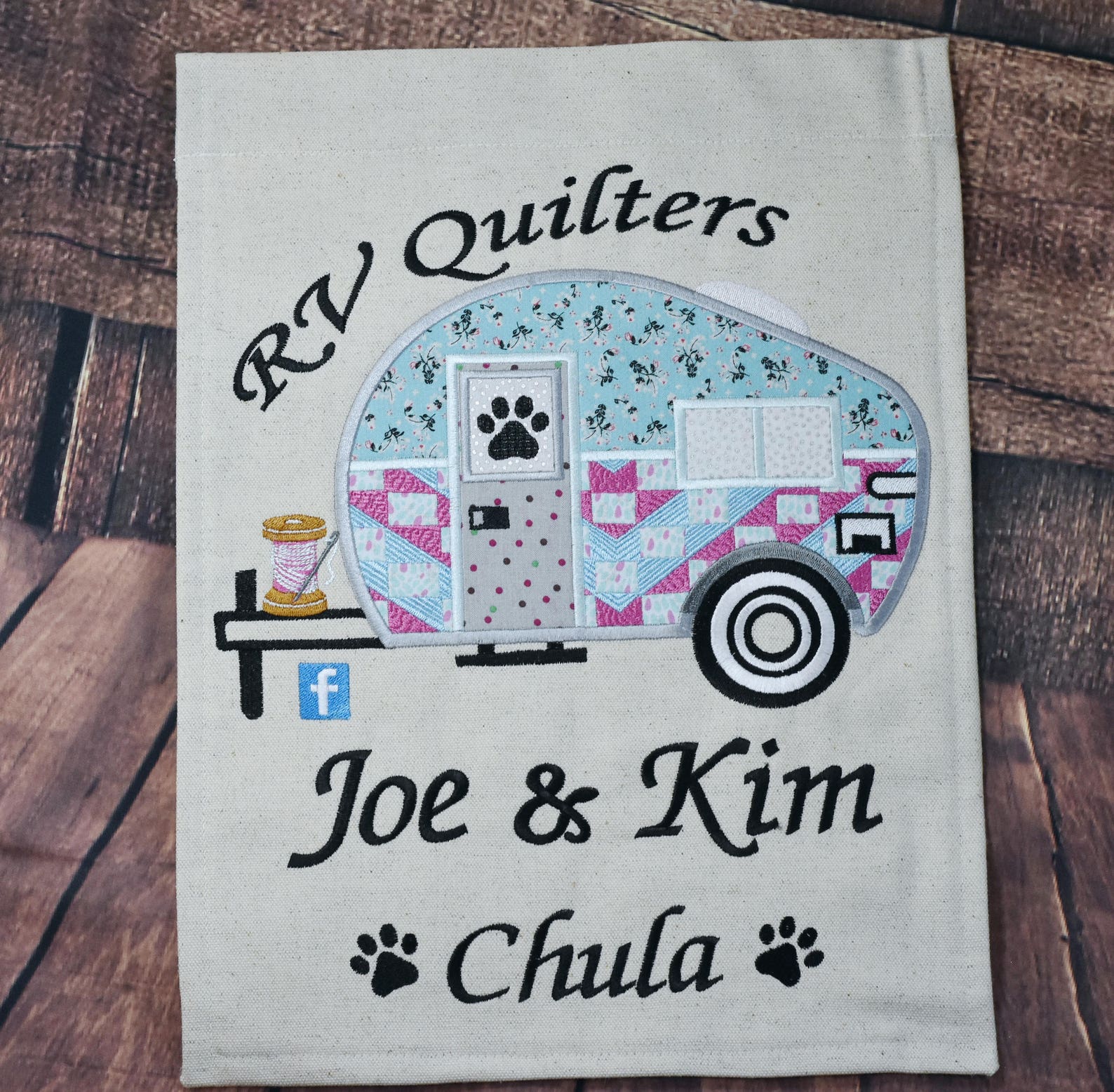 RV Garden Flag, Garden Flag Personalized, Garden Flag Summer, Garden ...