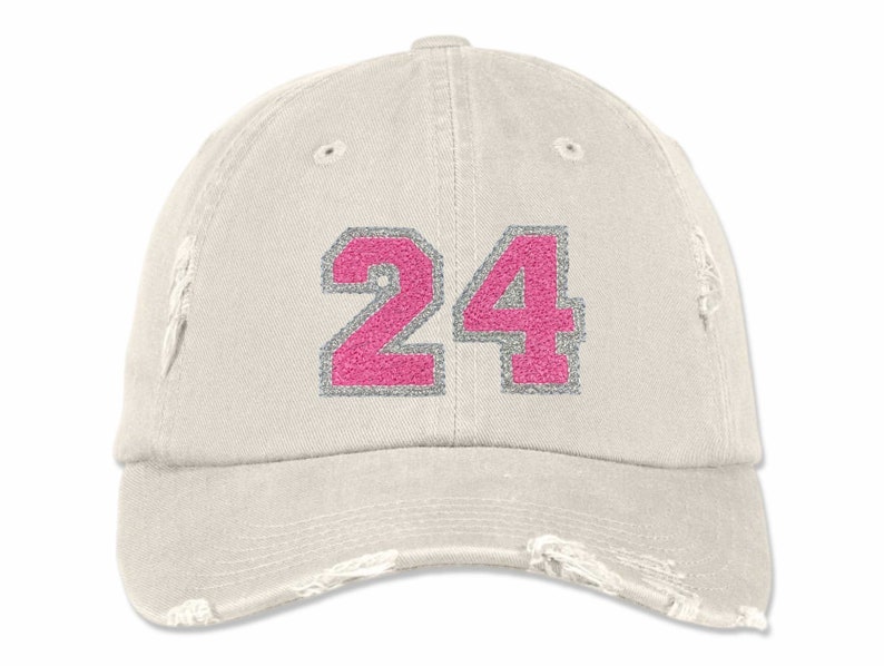 Personalized Varsity Jersey Number Dad Hat, Custom College Numbers ...