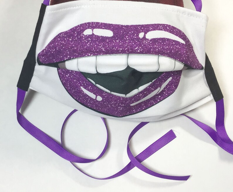 Funny Face Mask Cotton Mask With Filter Pocket and Nose Wire - Etsy
