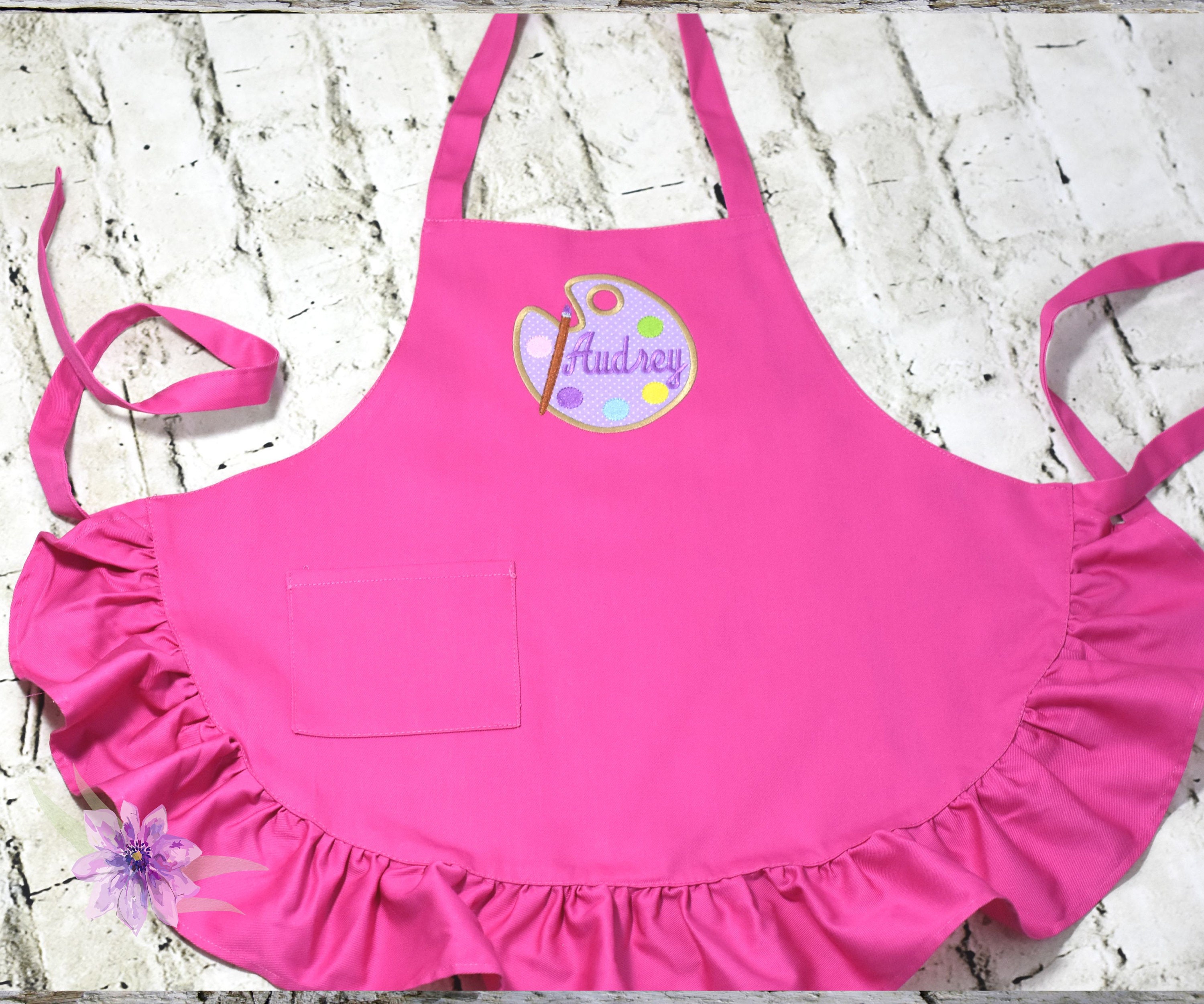 Kids Art Apron Kids Art Smock Personalized Art Smock - Etsy