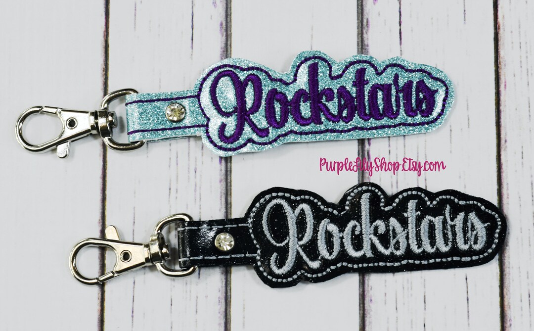 Rockstar - Key Chain – Key Fob – Key Holder – Key Ring – Rockstar Snap ...
