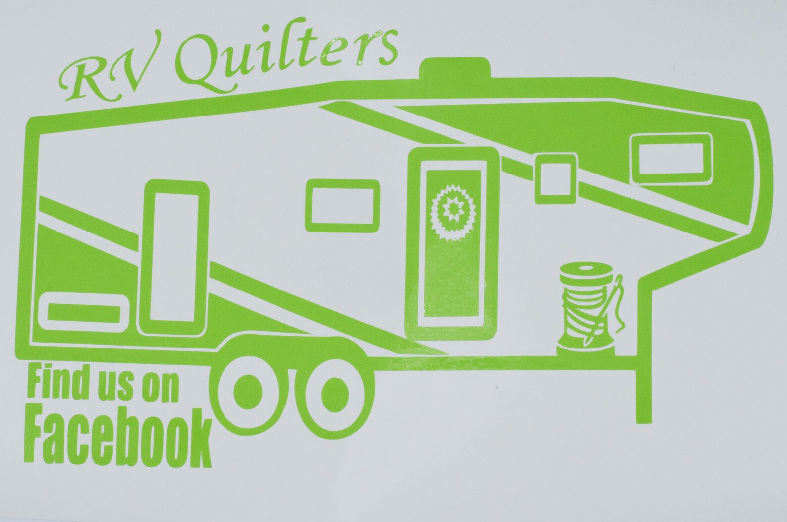 5th Wheel Camper Camper Decal RV Decal Car Window Decal RV | Etsy