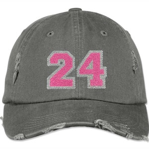 Personalized Varsity Jersey Number Dad Hat, Custom College Numbers ...