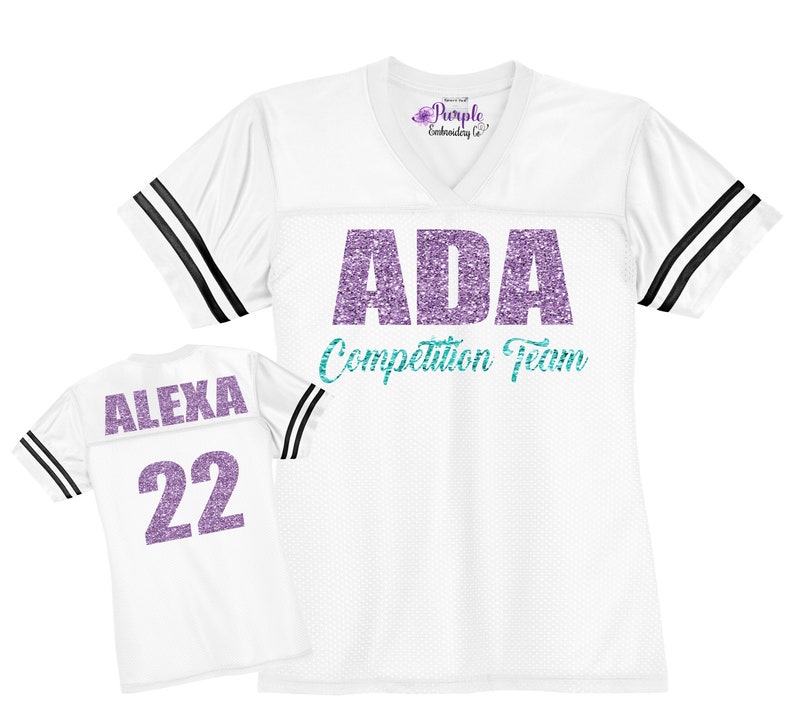 Custom Dance Team Jersey Personalized Spirit Wear Apparel - Etsy