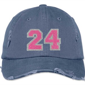 Personalized Varsity Jersey Number Dad Hat, Custom College Numbers ...