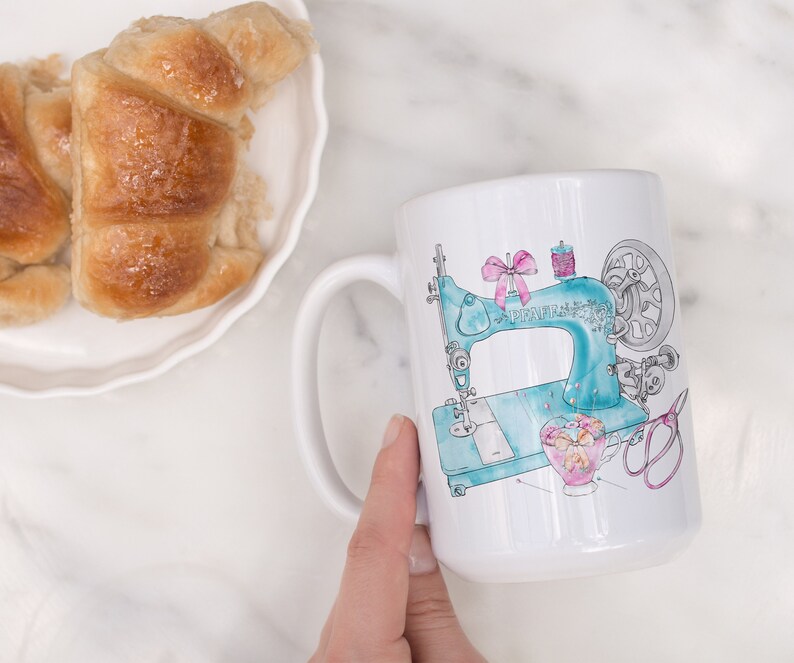 Sewing Coffee Mug Quilters Mug Sewing Gift for Seamstress - Etsy