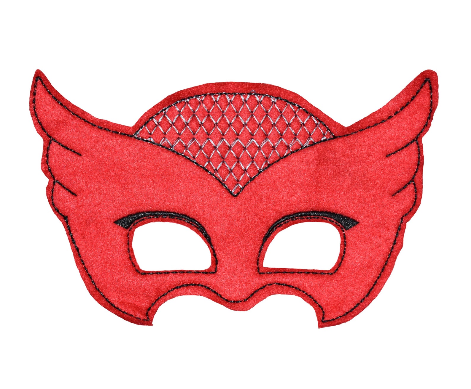 Kids Felt Mask, PJ Mask Character Mask, Owlette Gekko Catboy Child ...