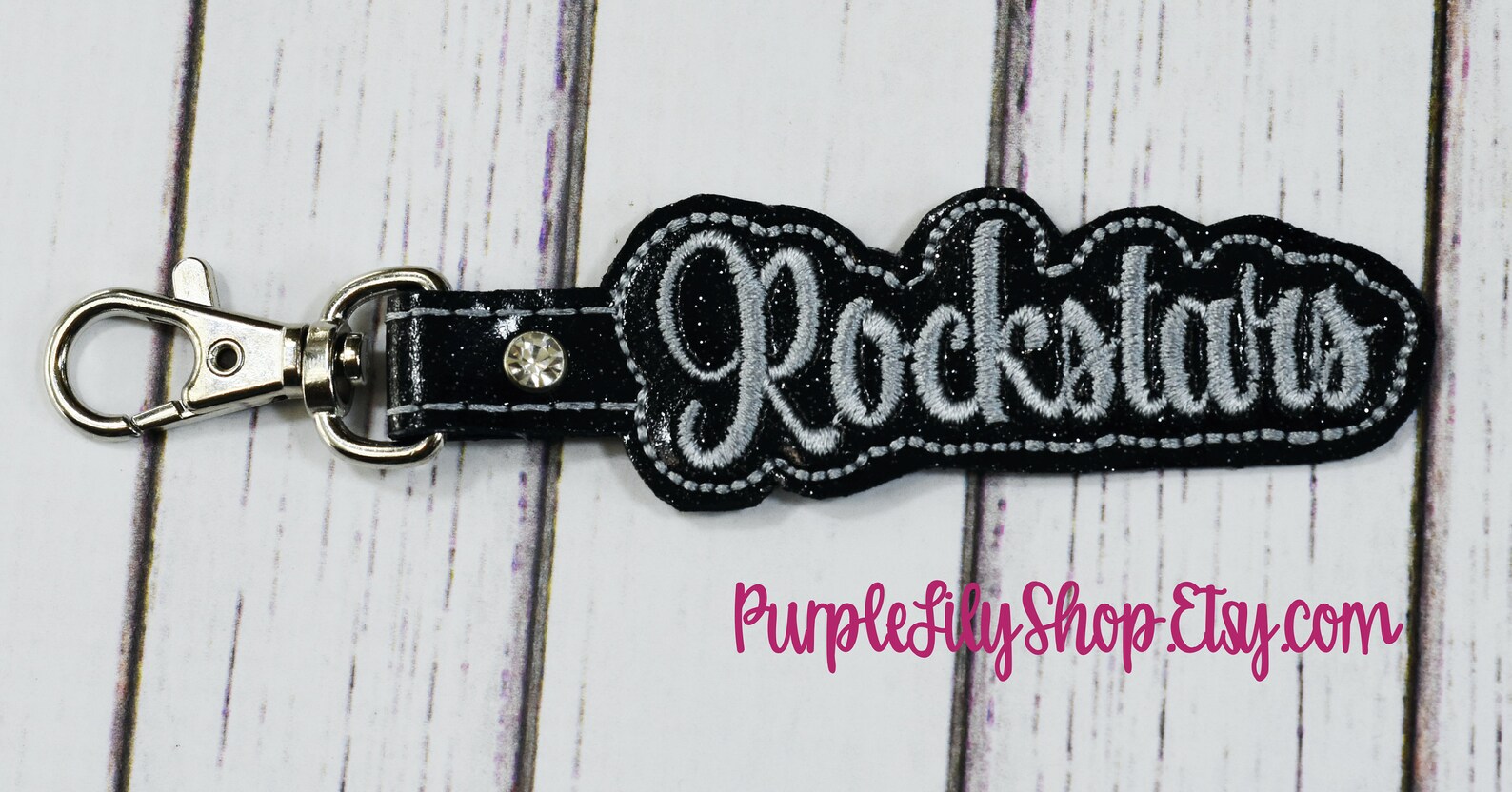 Rockstar - Key Chain – Key Fob – Key Holder – Key Ring – Rockstar Snap ...