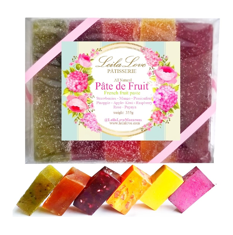 Pate De Fruit - Natural Fruit Candy Made With Honey and Apple Pectin ...