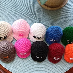 Crochet Mini Baseball Cap - Etsy