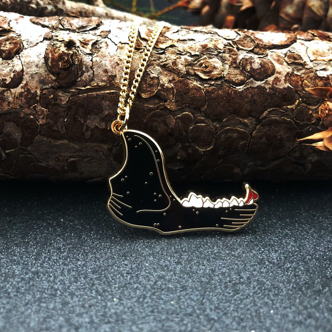 Wolf Jaw Bone, Gold Bone, Bone Jewelry, Forestcore, Gothic Jewelry ...