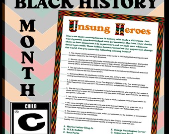 Black History Who Am I Athletes; Black History Month; Black Heroes ...