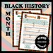 Black History Who Am I Athletes; Black History Month; Black Heroes ...