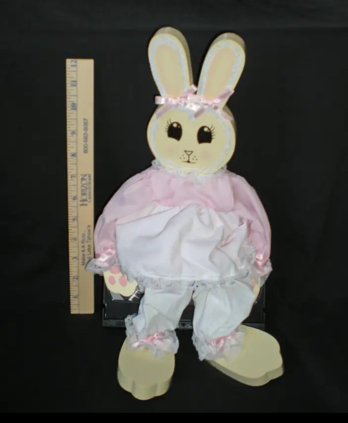 Vintage Bunny Rabbit Shelf Sitter; House of Lloyd Easter; Posing ...