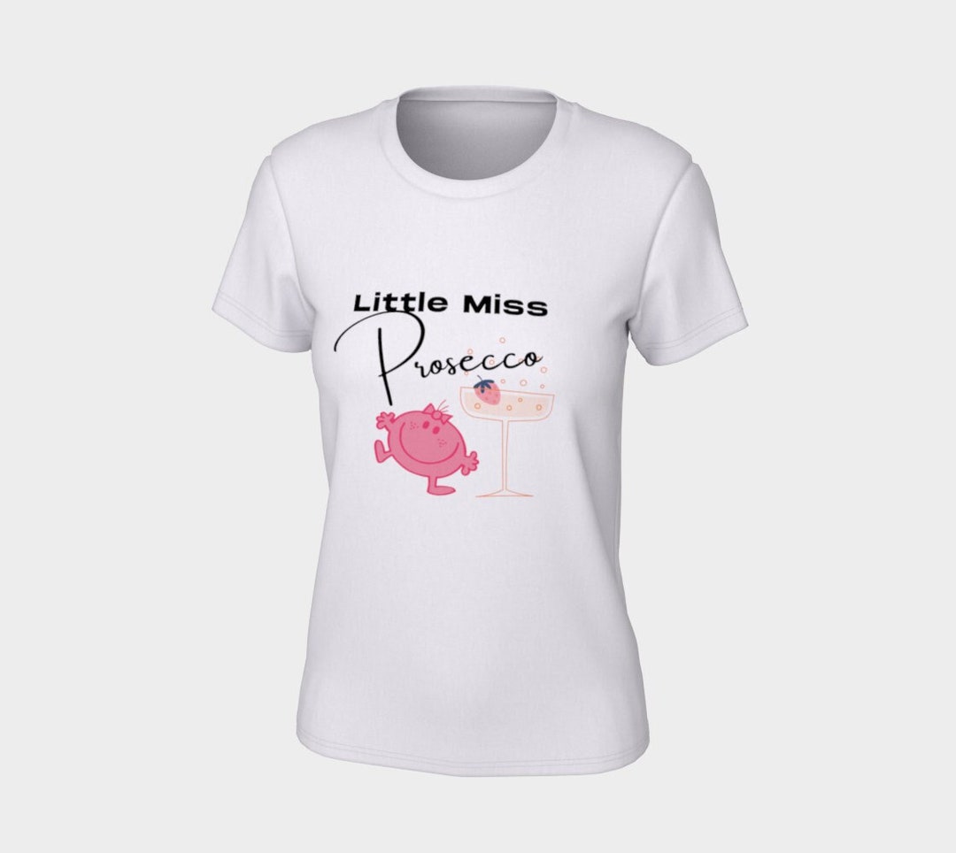 Little Miss Prosecco Premium Comfort Slim Fit T-shirt Prosecco Tshirt ...