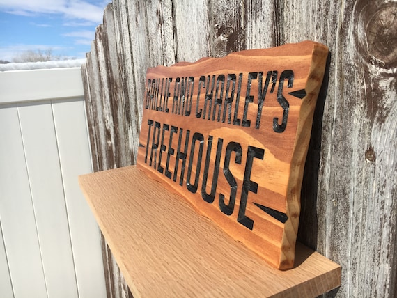 Personalized Treehouse Sign Playhouse Sign Treehouse Custom - Etsy