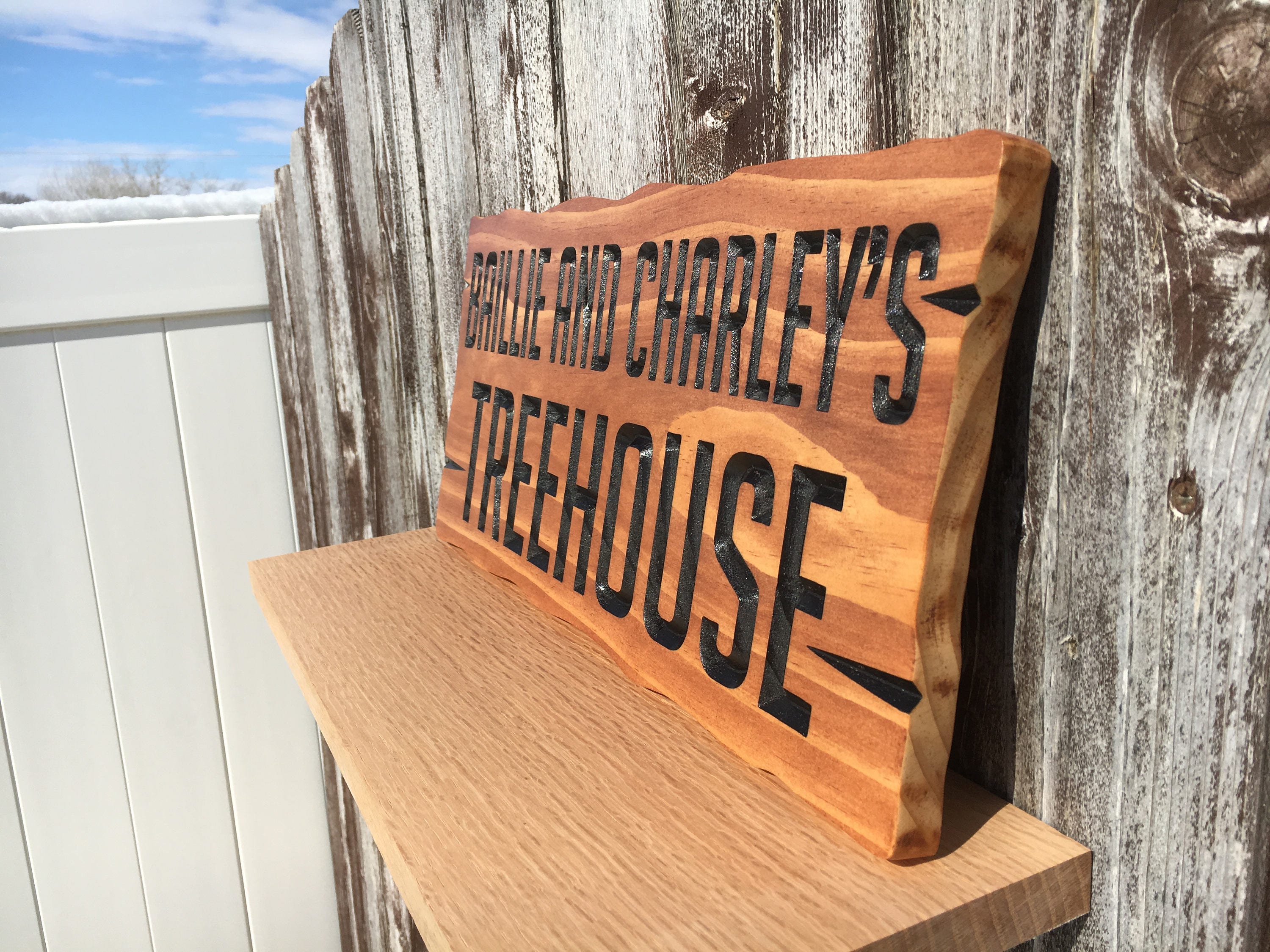 Personalized Treehouse Sign Playhouse Sign Treehouse Custom - Etsy