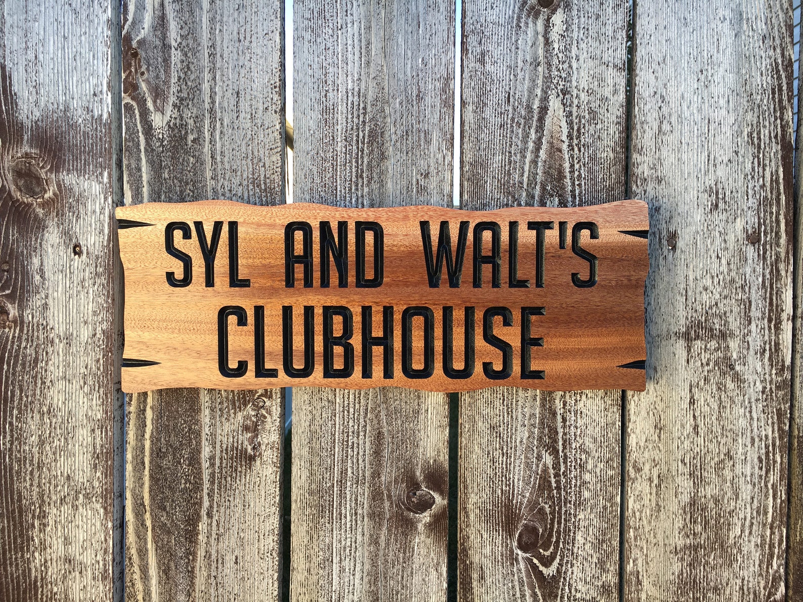 Personalized Treehouse Sign Playhouse Sign Treehouse Custom Wood Sign ...