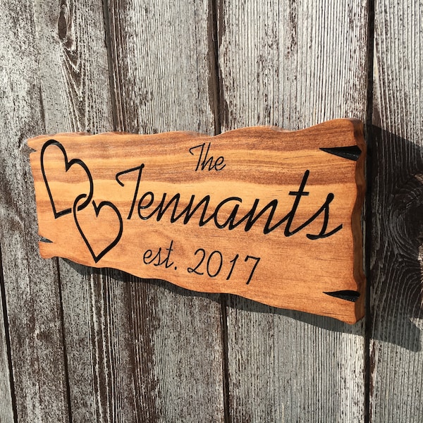Carved Wooden Signs - Etsy