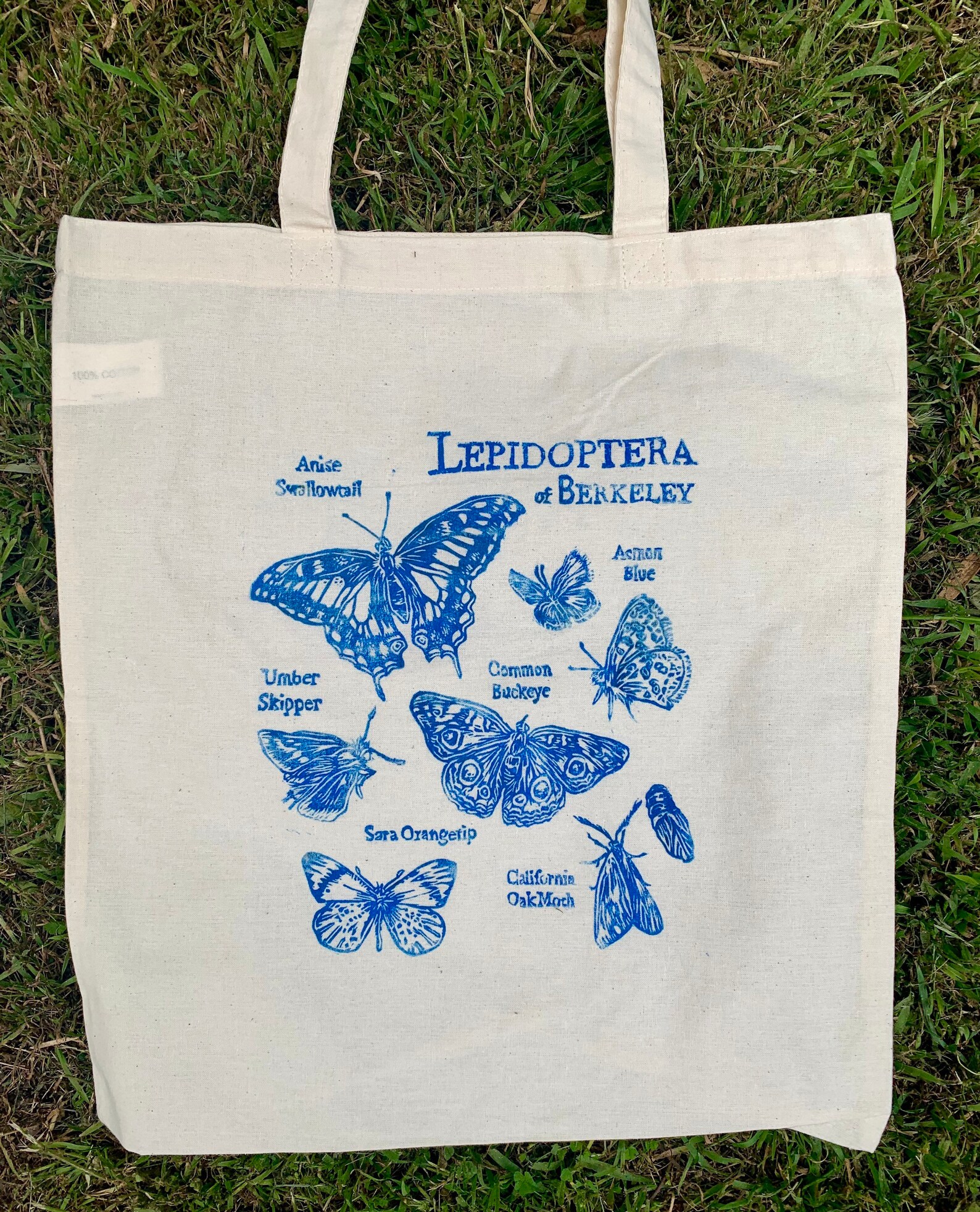 Butterflies of Berkeley Handmade Tote Bag - Etsy