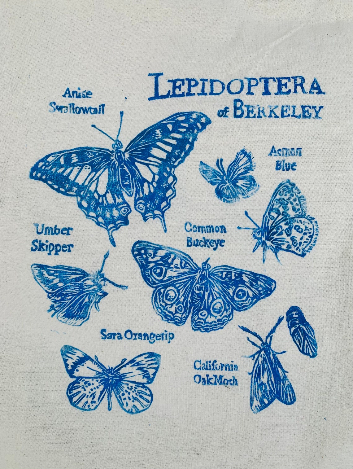 Butterflies of Berkeley Handmade Tote Bag - Etsy