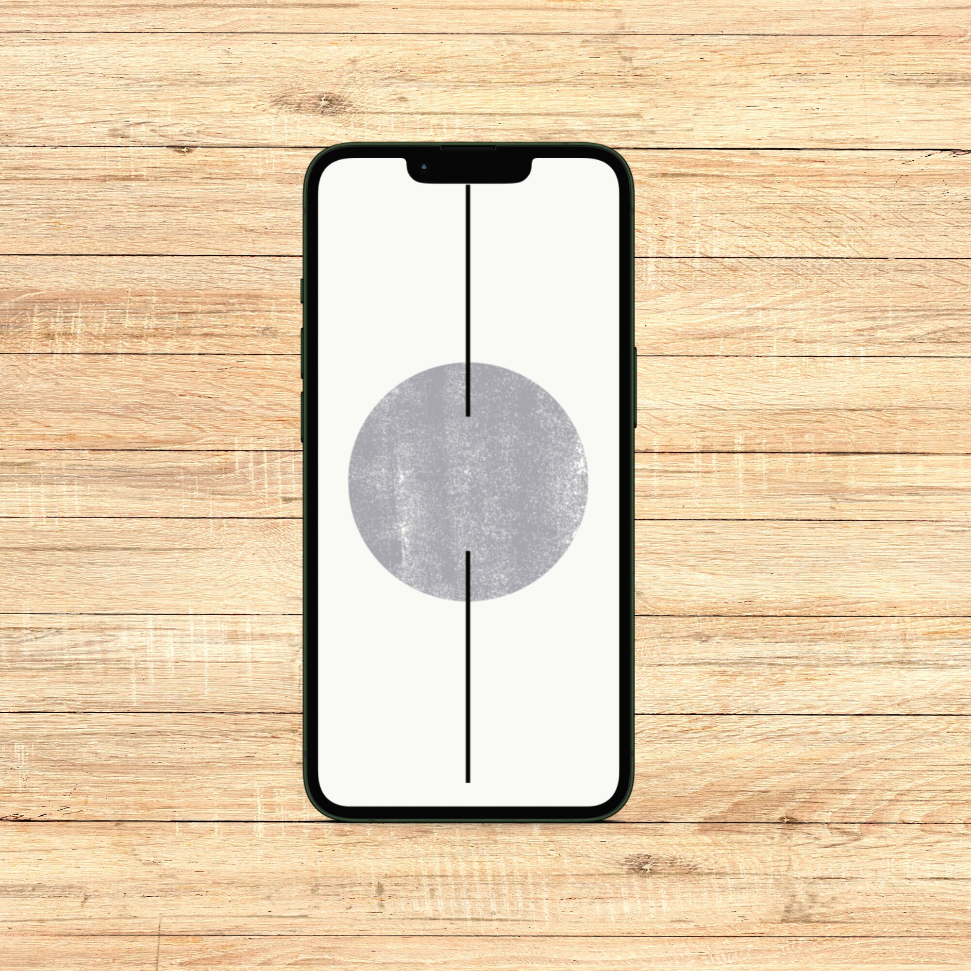 Neutral Minimalist Circle and Line Wallpaper Bundle - Etsy