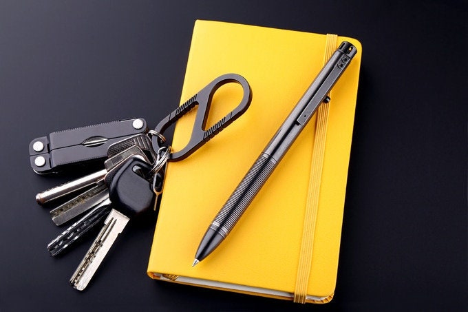 TIMAZE: TK6 Titanium Key Chain - Etsy