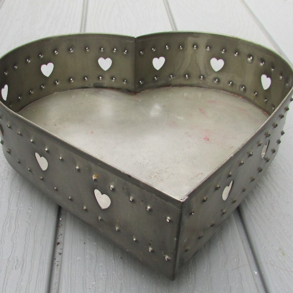 Tin Heart - Etsy