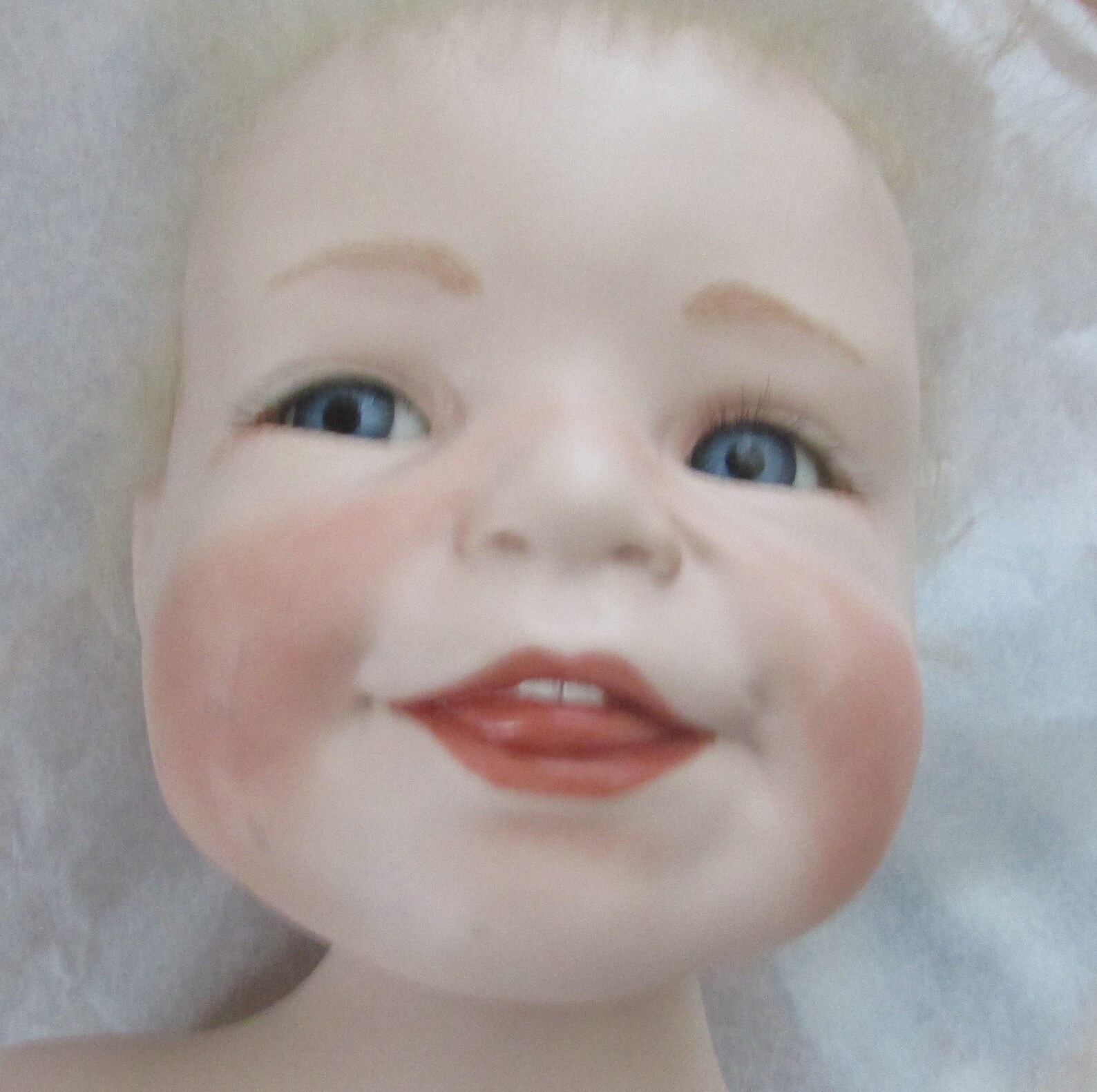 Porcelain Baby Doll isabella 1st Birthday by Yolanda | Etsy UK