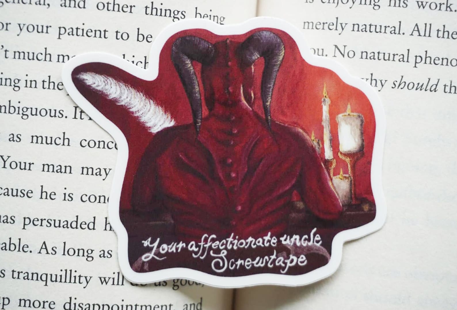 Uncle Screwtape From the Screwtape Letters by C.S. Lewis - Etsy