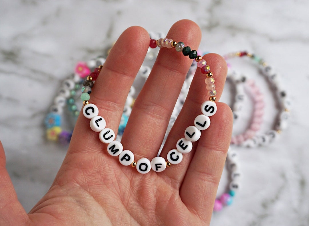 Clump of Cells Pro Life Bracelet | Prolife Jewelry | Stretch Beaded ...