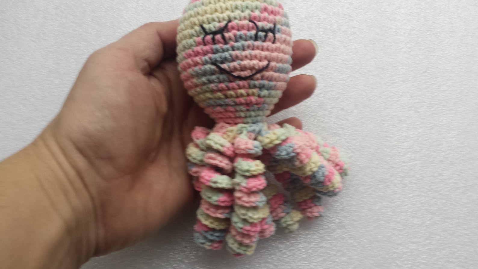 Crochet Octopus Octopus for Preemie Octopus Toy Preemie Octopus Octopus ...