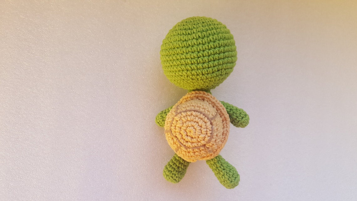 Turtle Crochet Turtle Animal Toy Cute Crochet Turtle Doll | Etsy