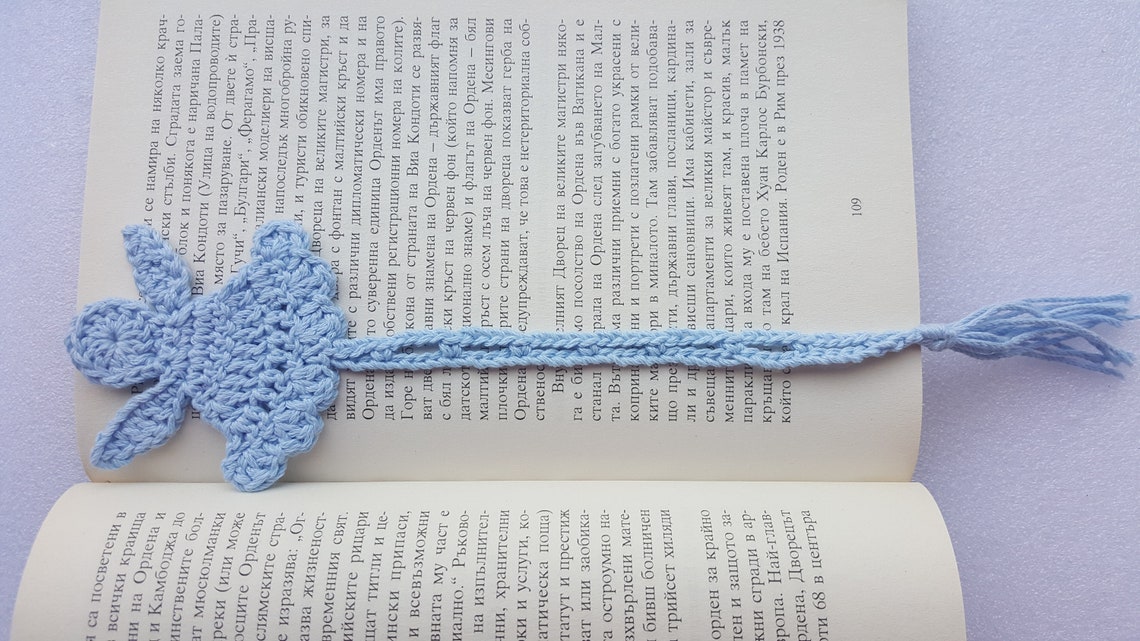 Angel Bookmark Crochet Bookmark Gift for Mom Birthday Gift - Etsy