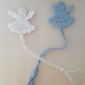 Angel Bookmark Crochet Bookmark Gift for Mom, Birthday Gift Teacher ...