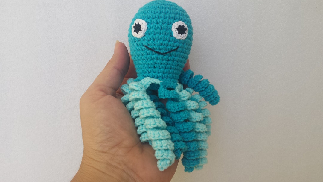 Crochet Octopus, Octopus for Preemie, Octopus Toy, Preemie Octopus ...