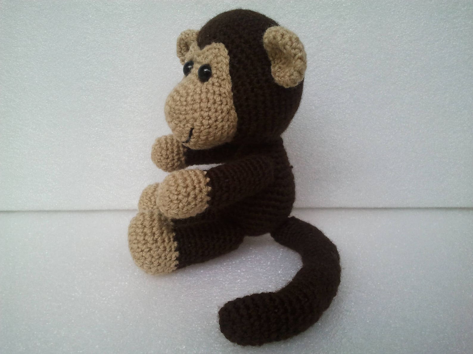 Monkey Stuffed monkey Crochet Monkey Stuffed Toys | Etsy