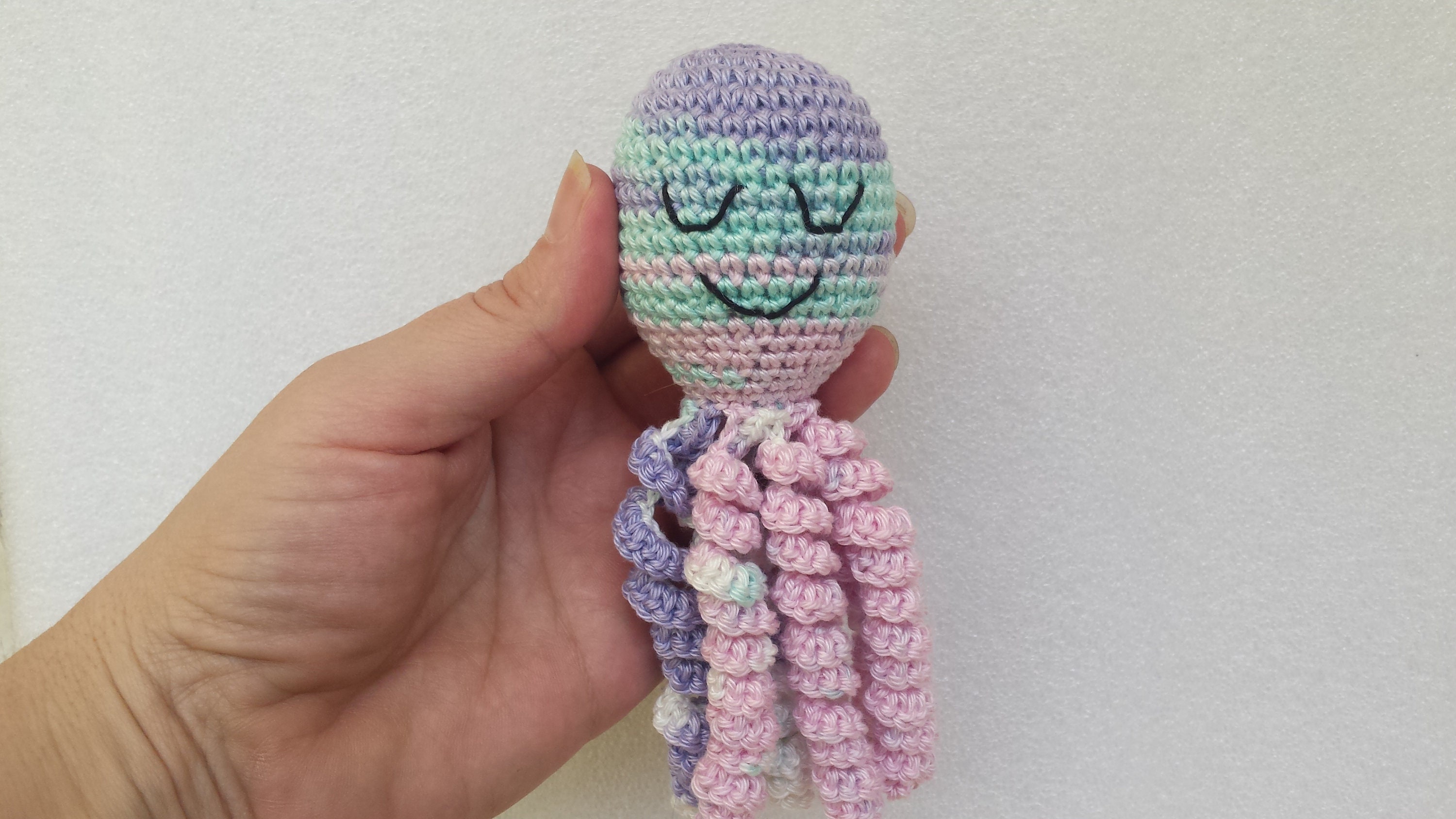 Crochet Octopus, Octopus for Preemie, Octopus Toy, Preemie Octopus ...