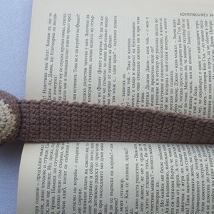 Crochet Bookmark Book Mark Sloth Funny Bookmark Teacher Gifts Crochet ...
