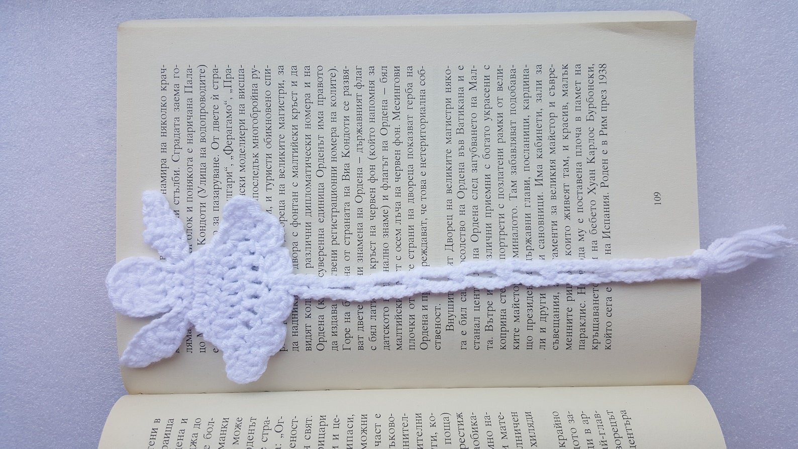 Angel Bookmark Crochet Bookmark Gift for Mom Birthday Gift - Etsy